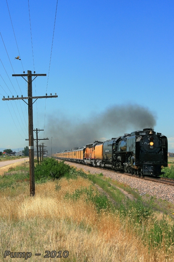 Northbound UP 844 - UP 6936 and the Lionel Collectors Club of America Excursion